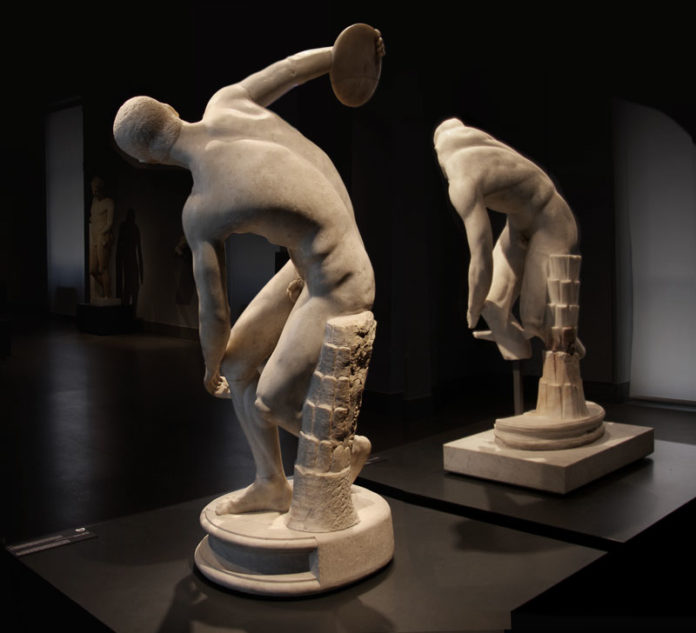 The beauty of an athletic gesture… the discobolus | Museo di Archeologia